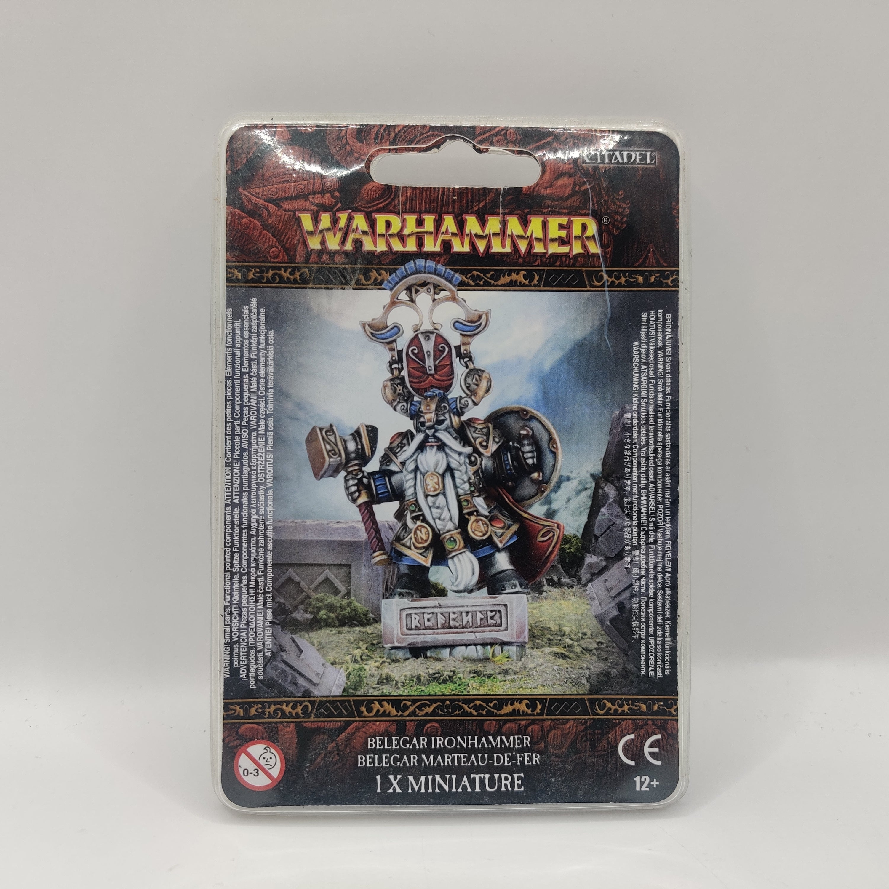 Warhammer the Old World Dwarf Belegar Ironhammer - In Blister AC154