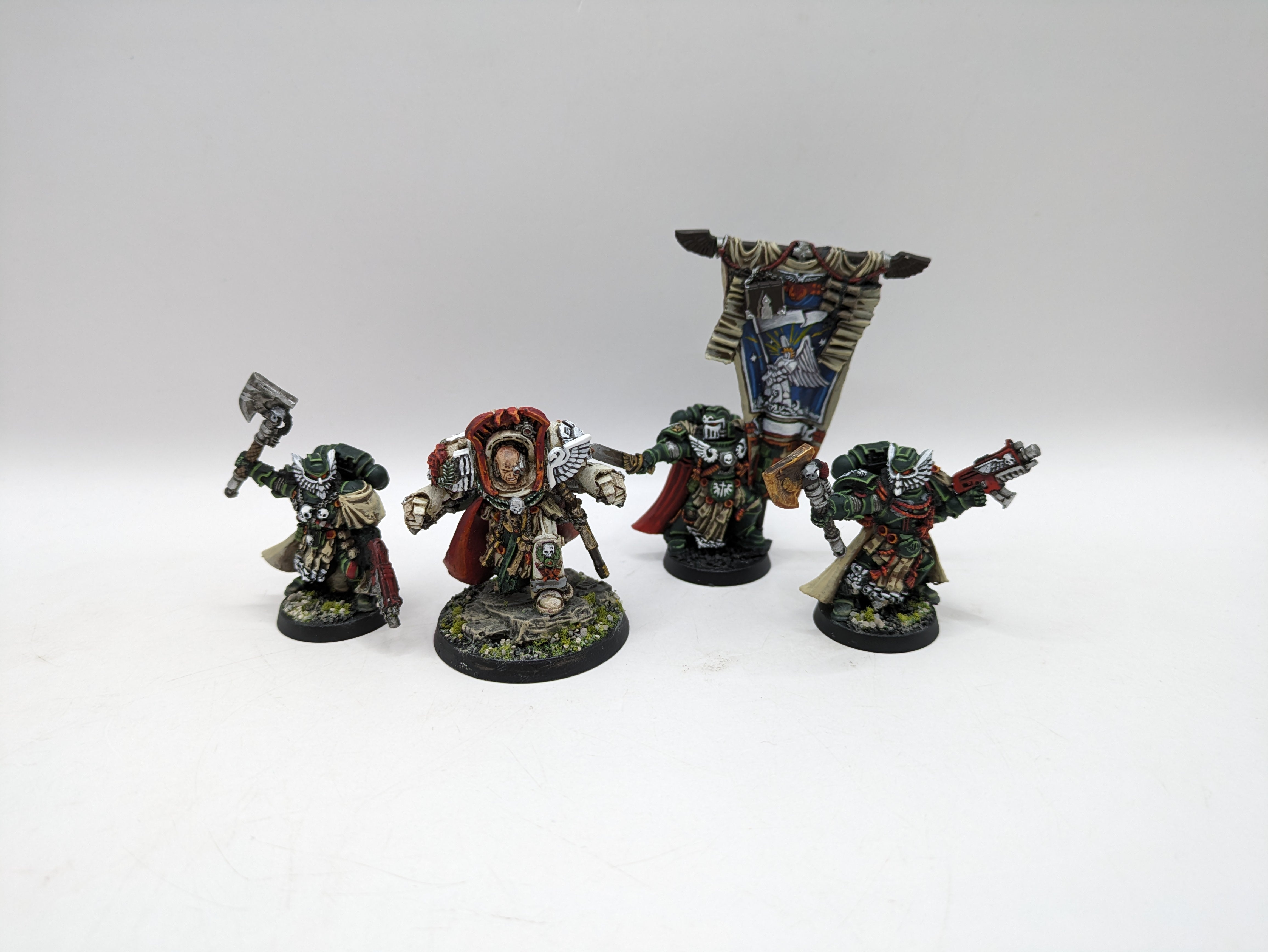 Warhammer 40k: Space Marines Metal Terminator Calgar Honour Squad Dark