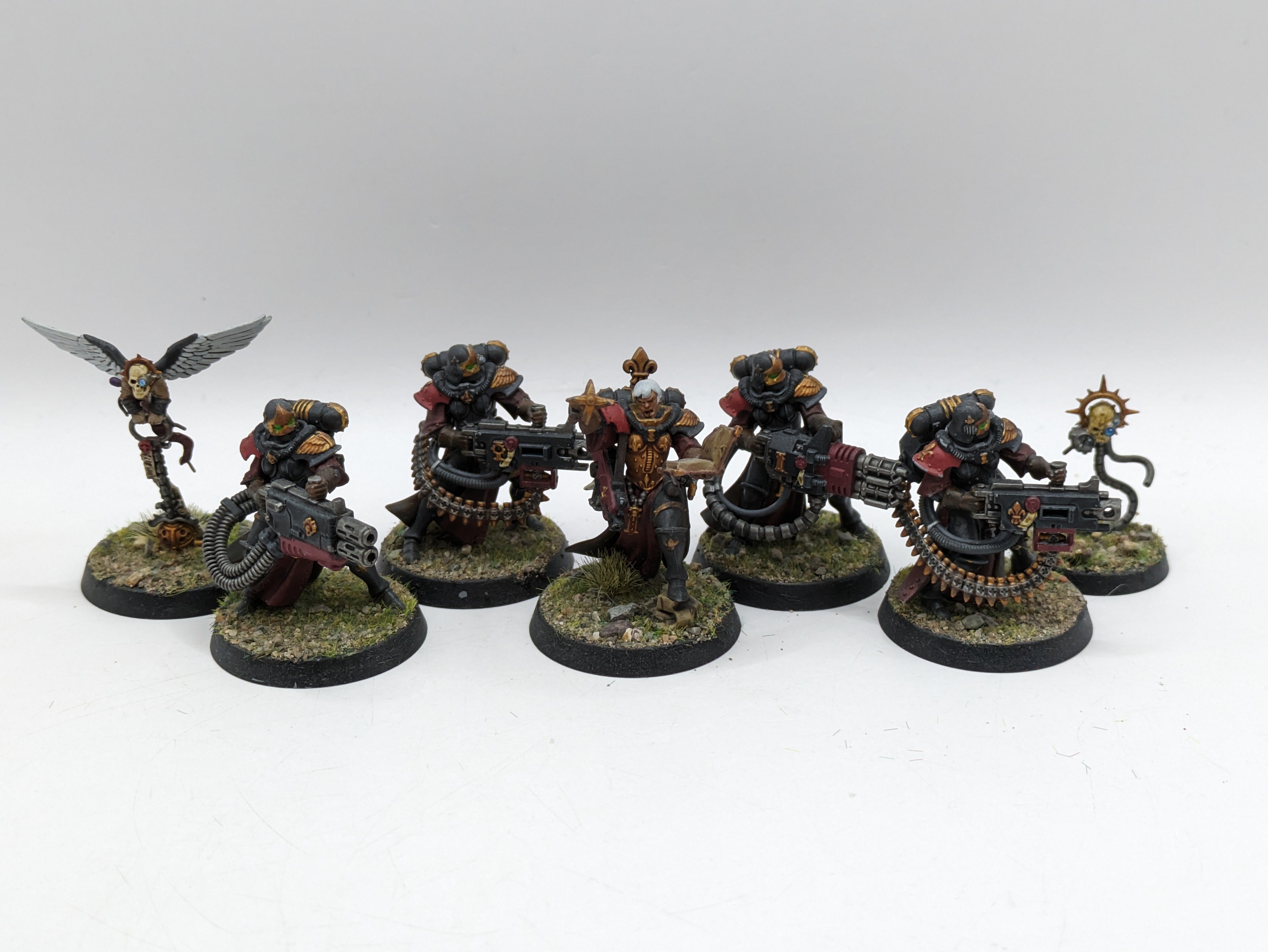 Adepta Sororitas Painted Warhammer 40K Miniatures Bits Adepta Sororitas ...