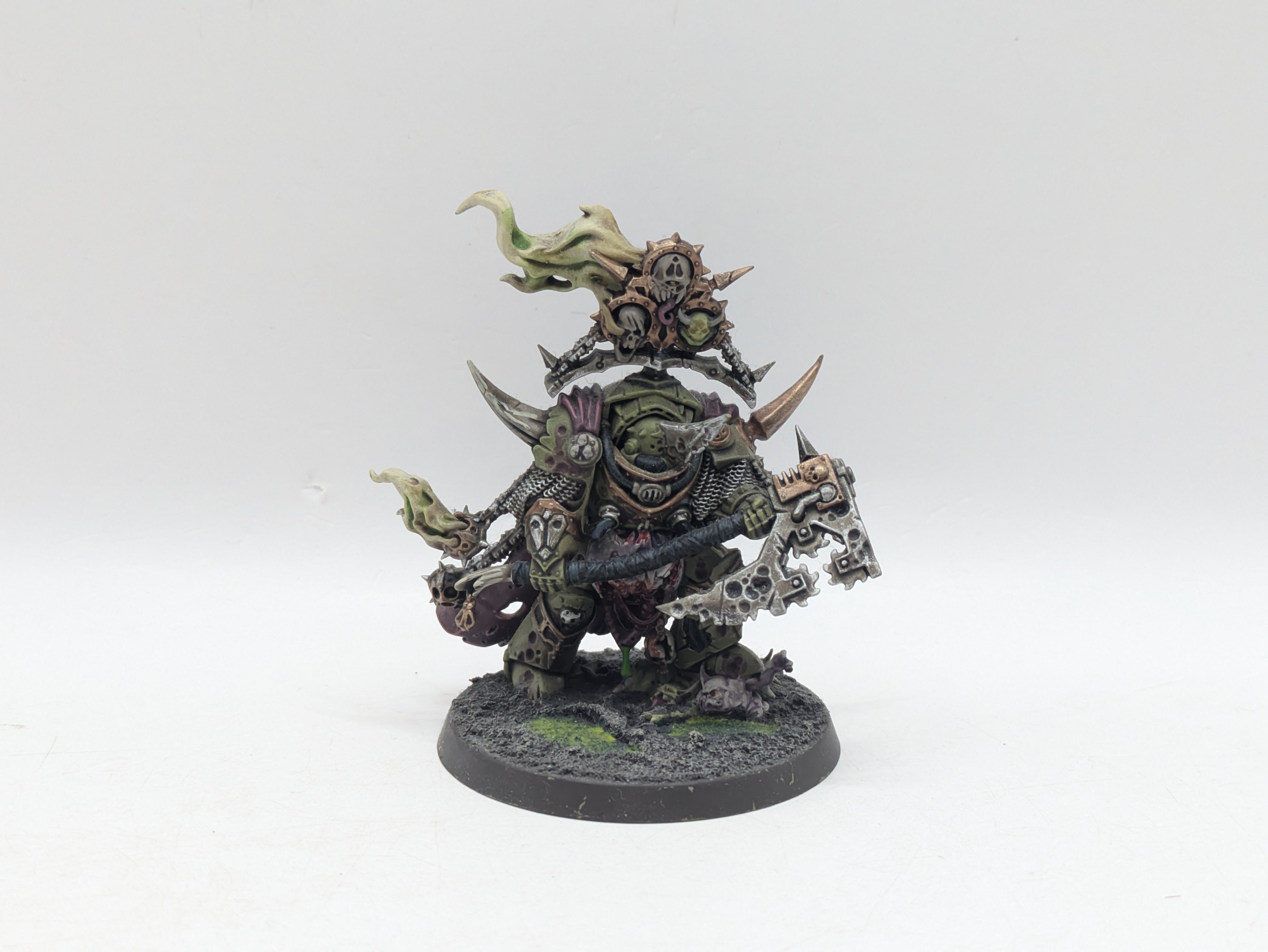 Warhammer 40k: Death Guard Lord of Contagion - Well Painted (BC073)