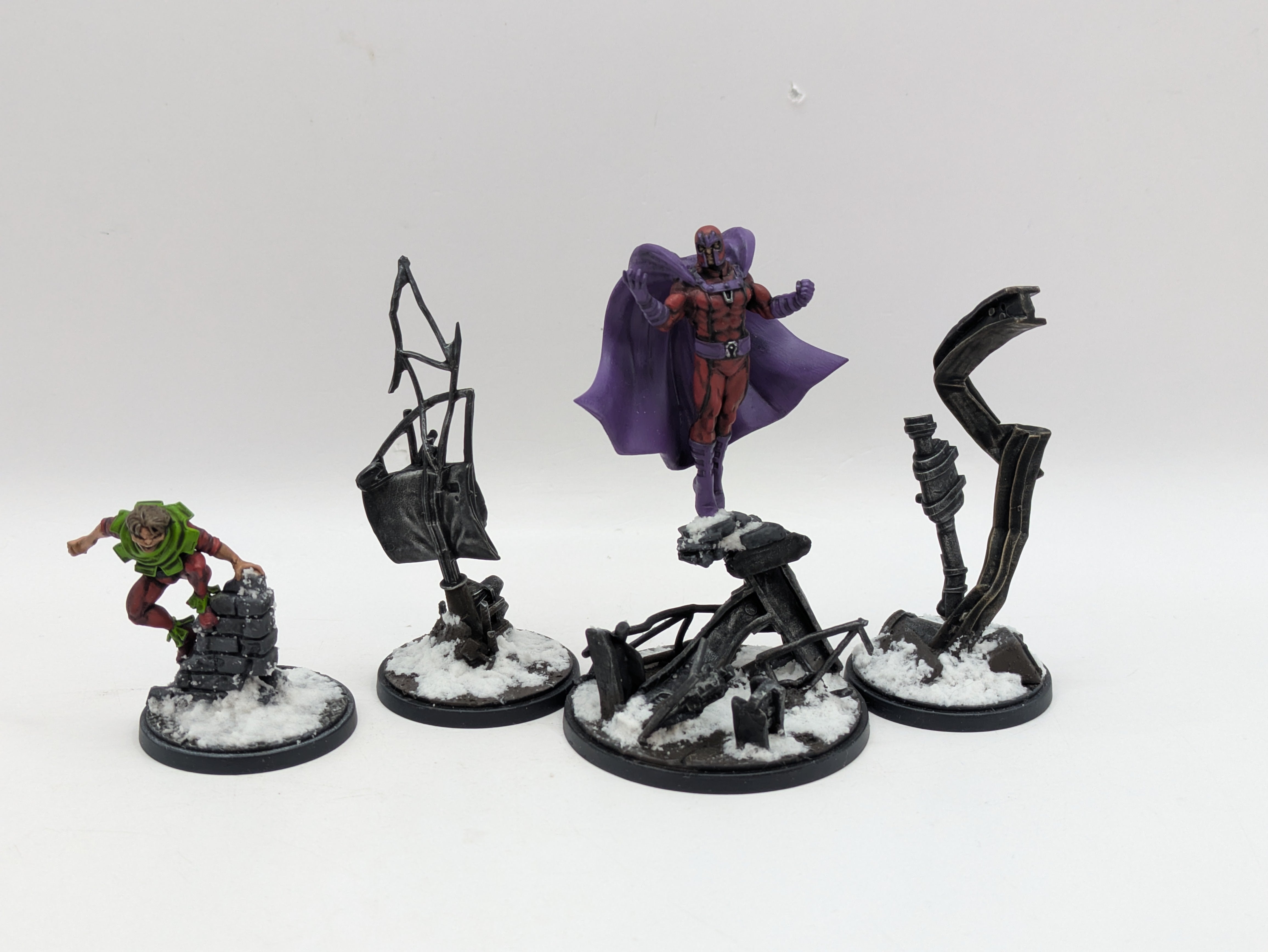 Marvel Crisis Protocol: Magneto and Toad Painted - Models Only (BI113)