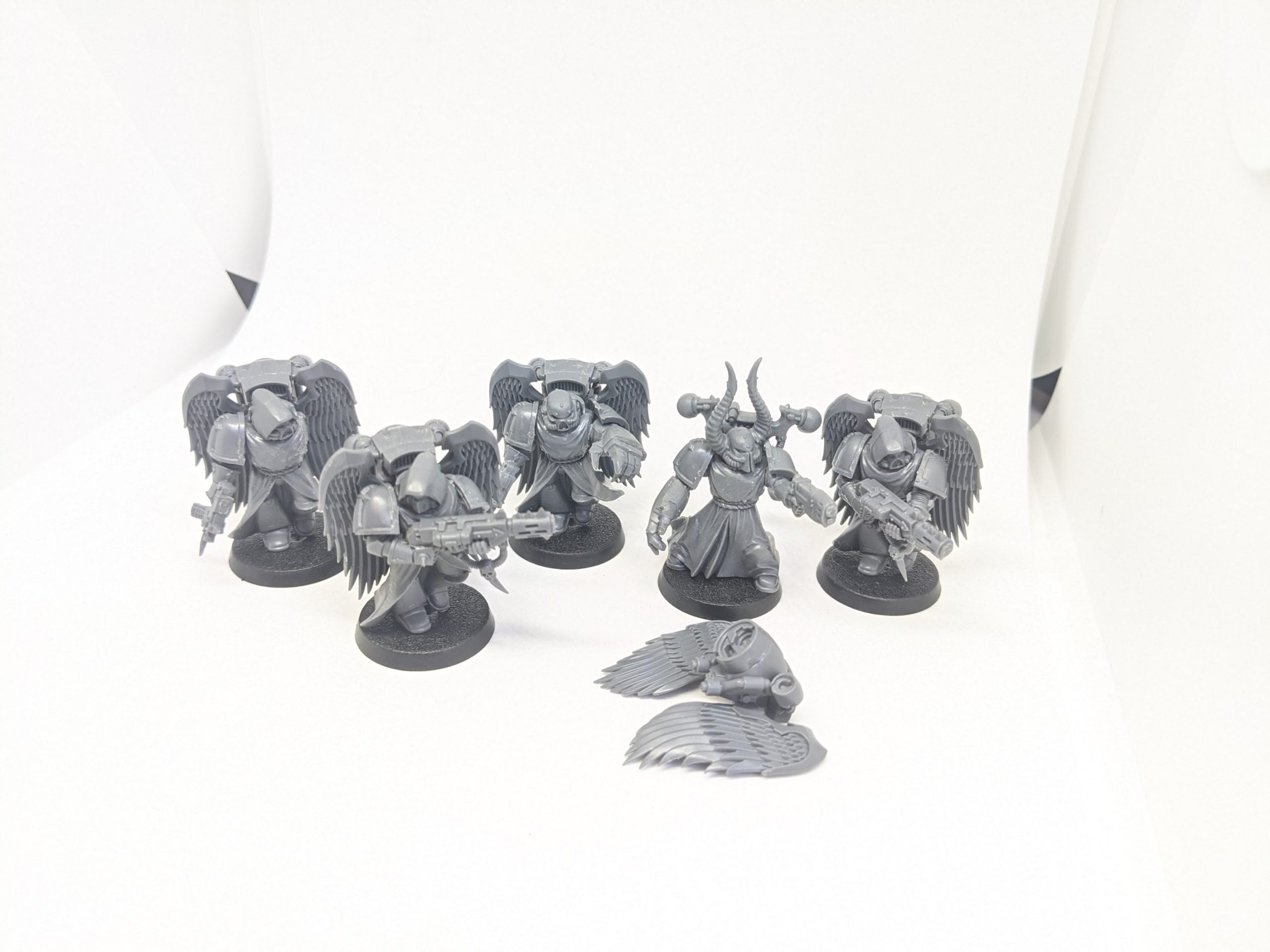 Warhammer 40k Chaos Raptors Dark Angels Fallen Conversions (AE009)